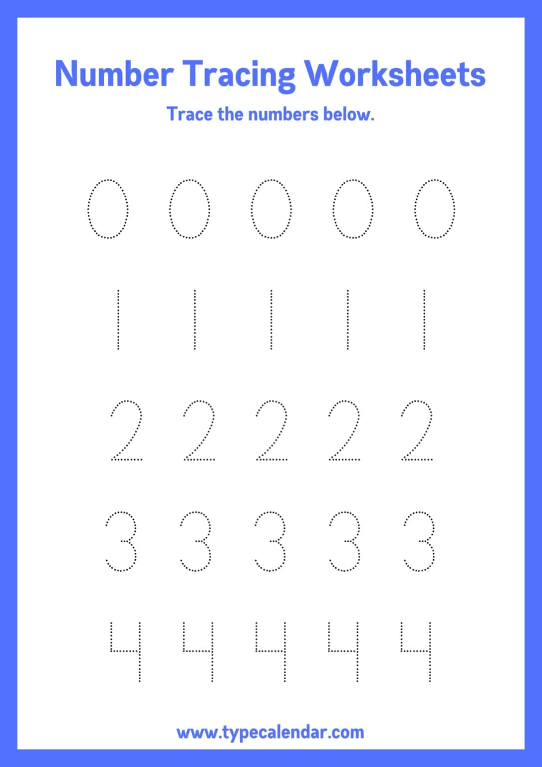 Free Printable Number Tracing Worksheets PDF Preschool 1 10 1 20 Free Printable Number Tracing Worksheets PDF Preschool 1 10 1 20