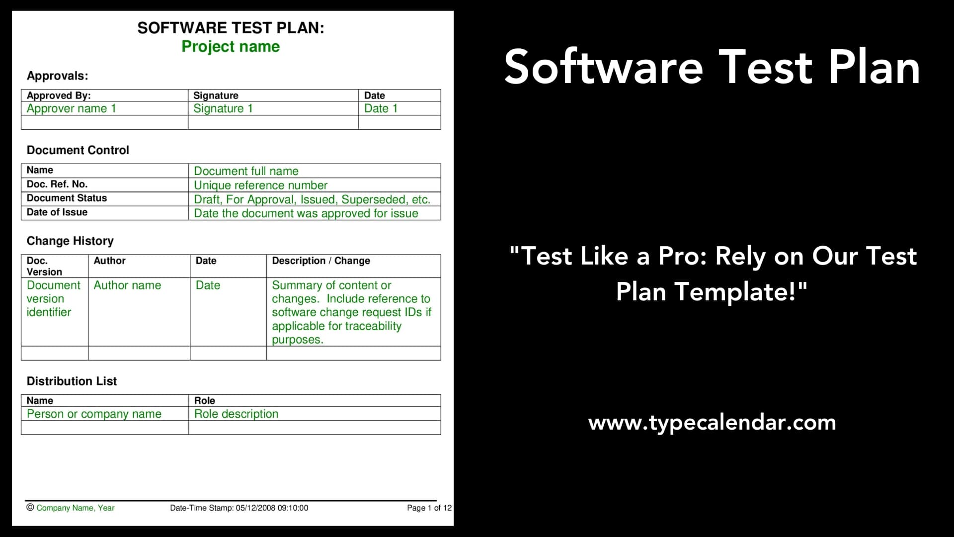 Uat Template Excel