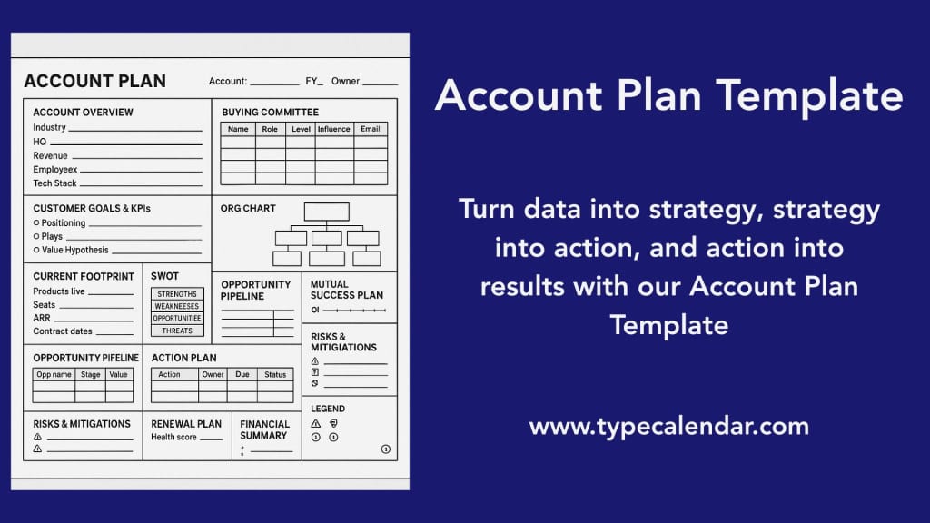 45+ Free Printable Account Plan Templates [Word, Excel]